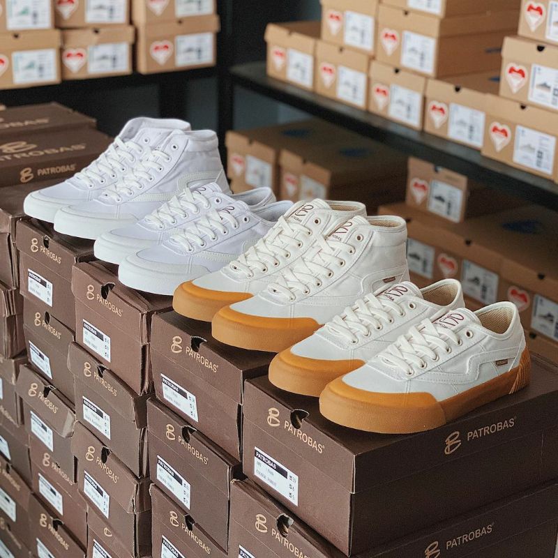 Jual Patrobas Equip Gum & Ivan Triple White | Shopee Indonesia