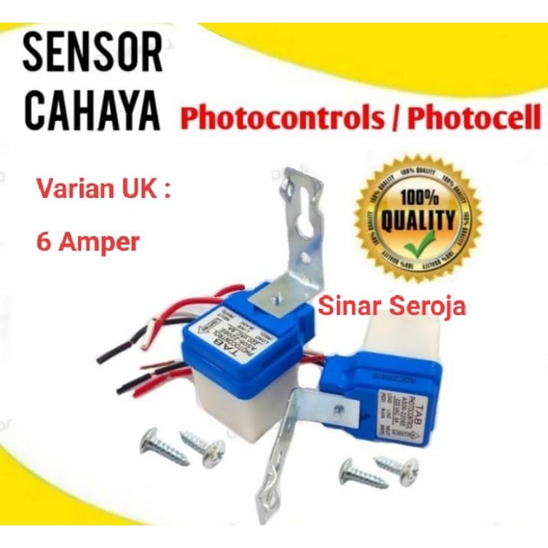 Jual Photocell Photocontrol Fotosell / Switchnya Sensor Cahaya Otomatis ...