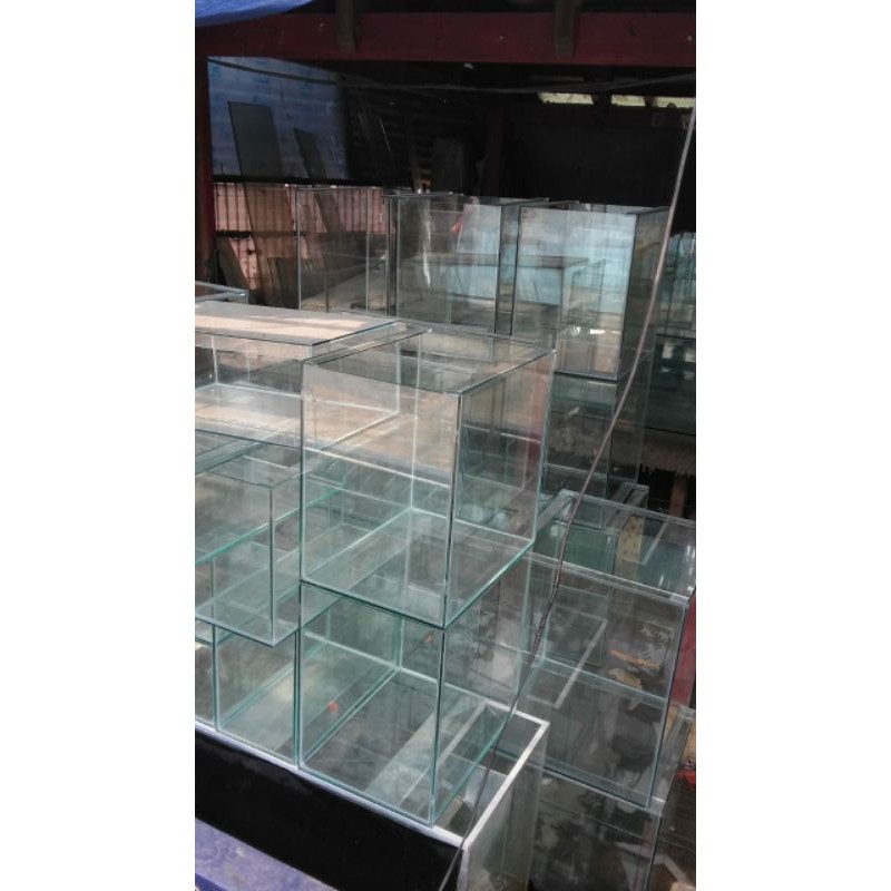 Jual Aquarium kaca 30x40x45 | Shopee Indonesia