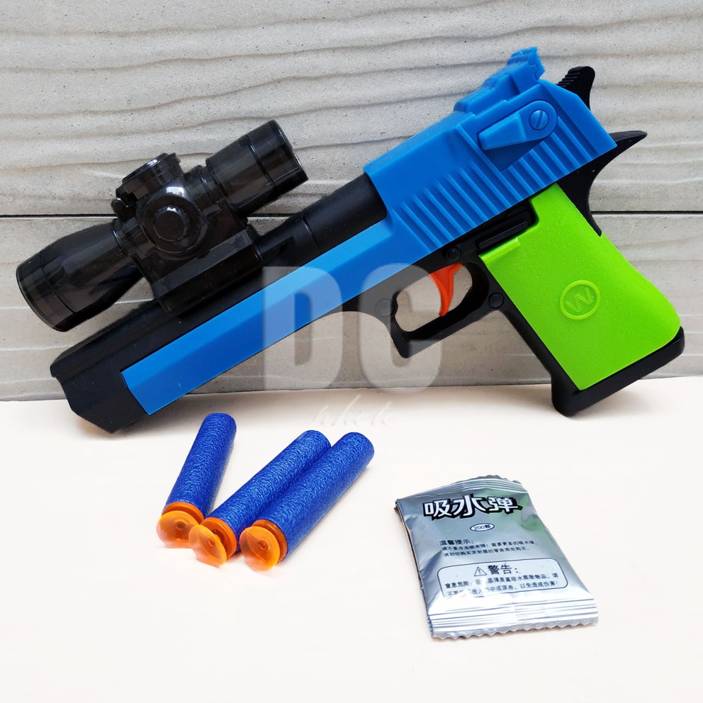 Jual TGA Desert Eagle Burst Team Gun Mainan Pistol Tembak Waterbeads ...
