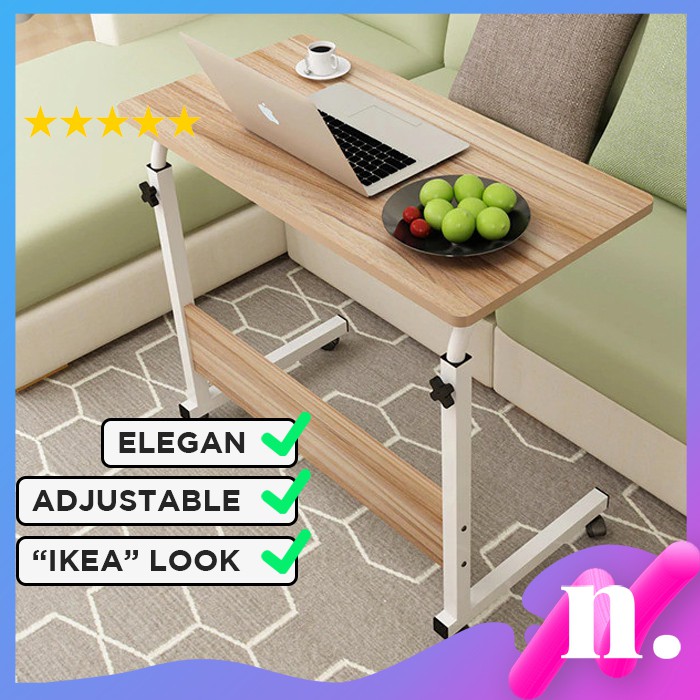 Jual MEJA LAPTOP ADJUSTABLE HEIGHT PORTABLE / MEJA KERJA MINIMALIS ...
