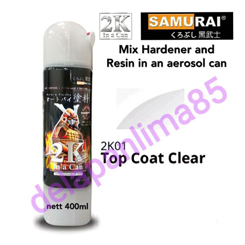 Jual Samurai Paint 2K01 TOP COAT CLEAR 2in1 Hardener /Pylox/Pilox/Pilok ...