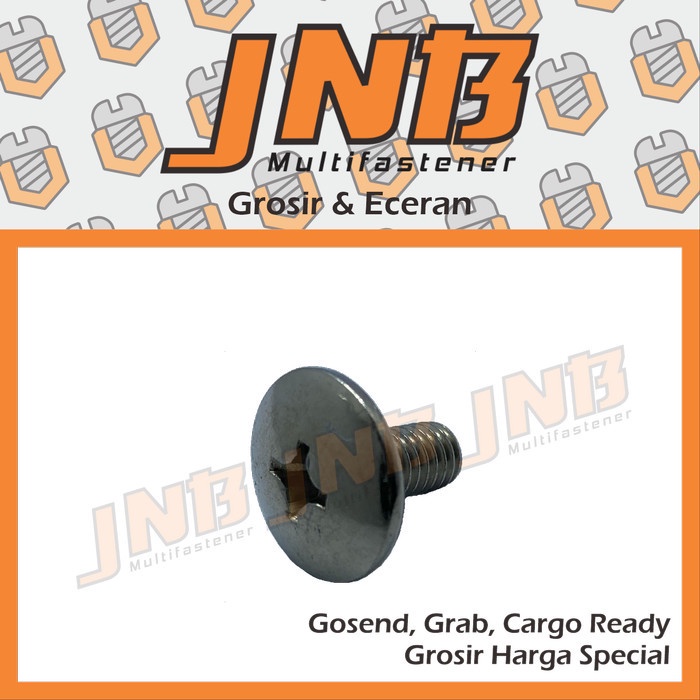 Jual BAUT BODY NEKEL 6 X 12 Baut cover body motor baud body baut ...