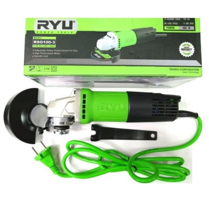 Jual GURINDA RYU 4 INCH MESIN POTONG GERINDA TANGAN | Shopee Indonesia