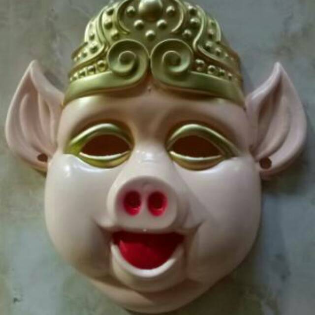 Jual topeng pat kai topeng babi | Shopee Indonesia