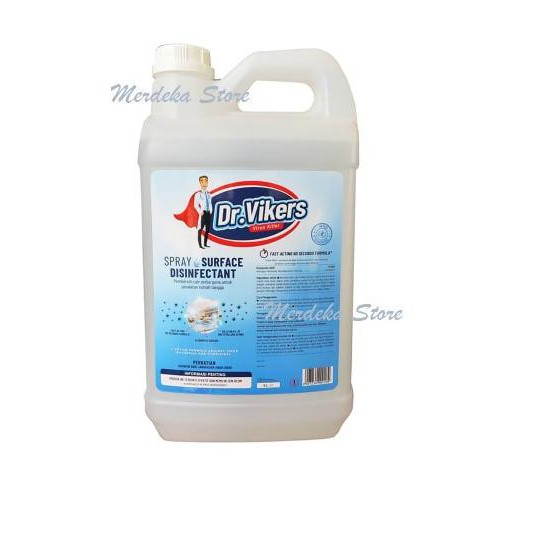 Jual Dr Vikers Disinfektan Semprot 5Ltr Disinfectant Spray Halimsantos4 ...