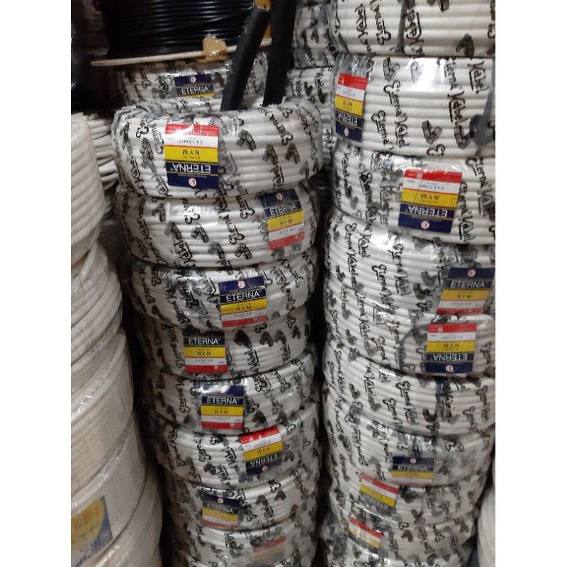 Jual Kabel Eterna NYM 3x2,5/50m kabel Listrik tembaga murni harga per meter | Shopee Indonesia