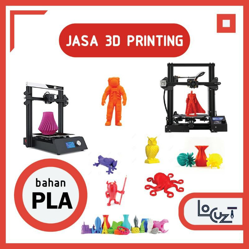 Jual Jasa 3D Print Custom PLA / Cetak 3 Dimensi 3D / 3D Printing 3D ...