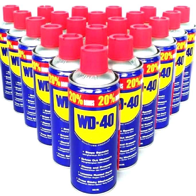 Jual WD 40 / WD-40 / WD40 Original Made in USA isi 333ml | Shopee Indonesia