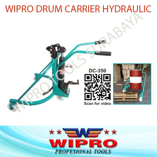 Jual Hydraulic Drum Carrier WIPRO Alat Angkat Drum Hidrolis DC-350 ...