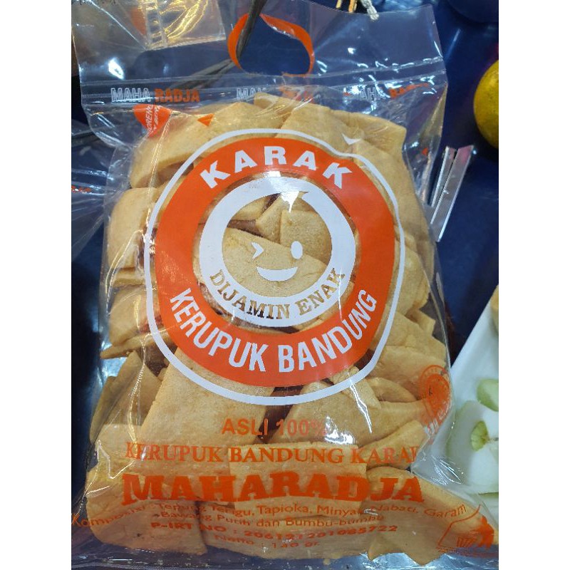 Jual Kerupuk Bandung Karak MAHARADJA 170 gr | Shopee Indonesia