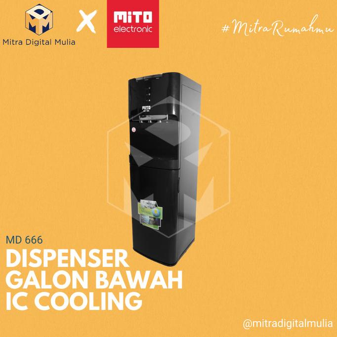 Jual Mito MD 666 Dispenser Air Galon Bawah IC Cooling System | Shopee ...