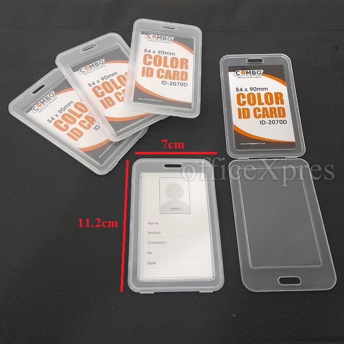 Jual ID Card Case Transparant / Tempat Kartu / Case ID Card Solid 2060D ...