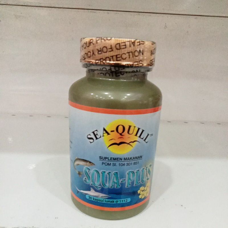 Jual seaquill squa plus 30 sofgel/formula asam lemak esensial 5in 1 ...