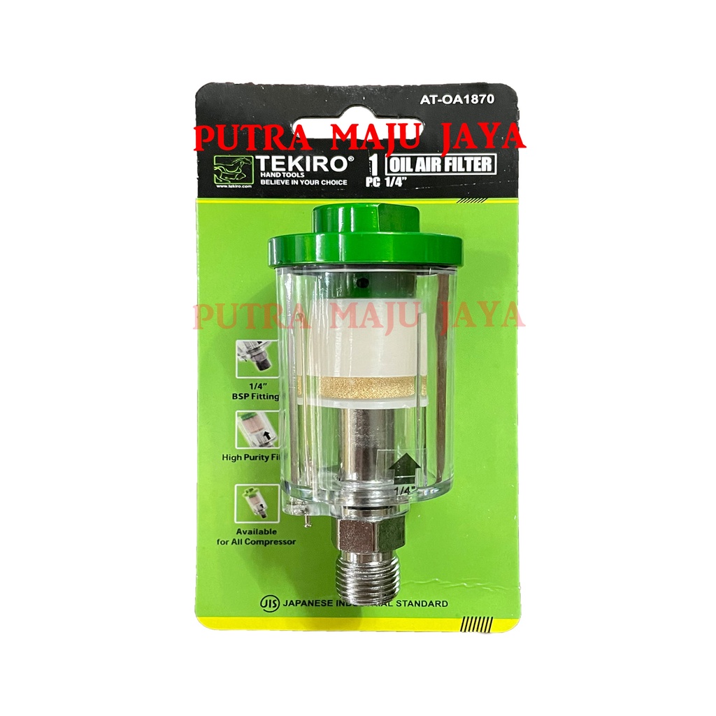 Jual TEKIRO OIL AIR FILTER SPRAY GUN 1/4" WATER SARINGAN UDARA ...