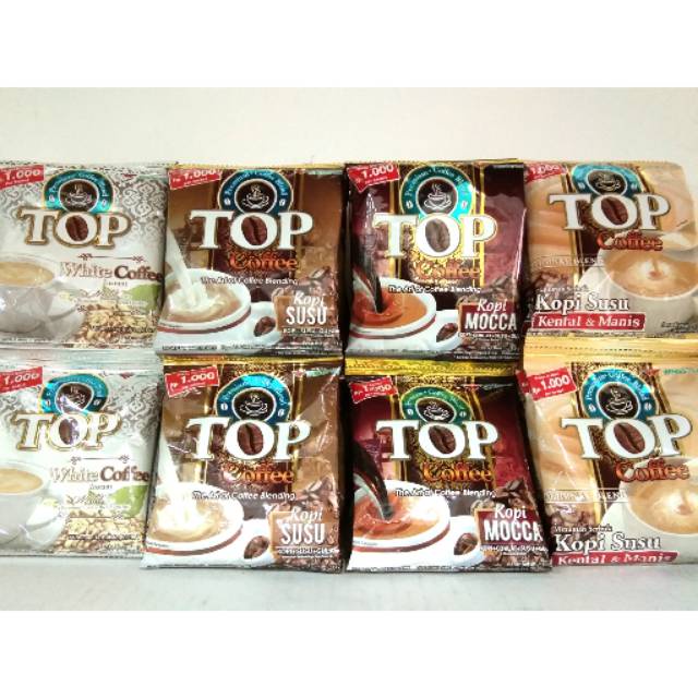Jual TOP KOPI RENCENG ALL VARIAN MURAH | Shopee Indonesia