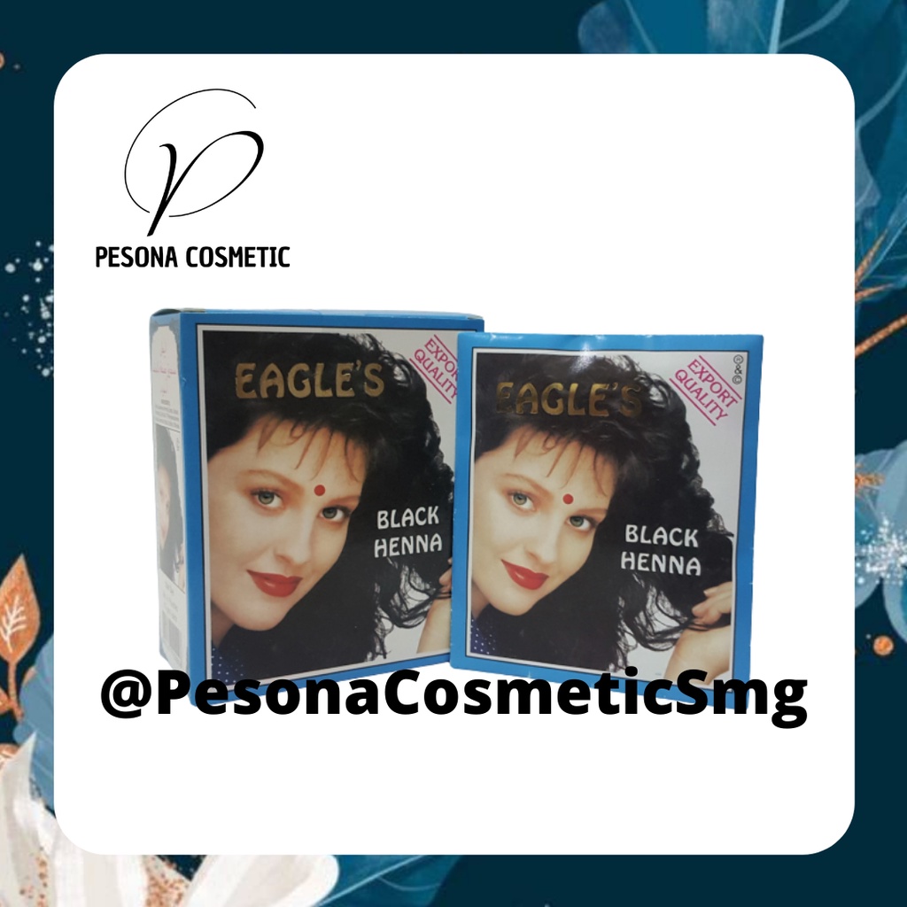 Jual SEMIR RAMBUT HENNA SACHET / HENNA BLACK / BROWN / BURGUNDY SASET ...