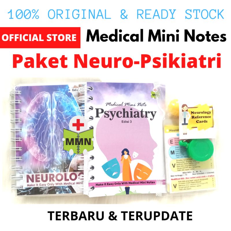 Jual TERBARU| Medical Mini Notes - Paket Neurologi + Psikiatri | MMN ...