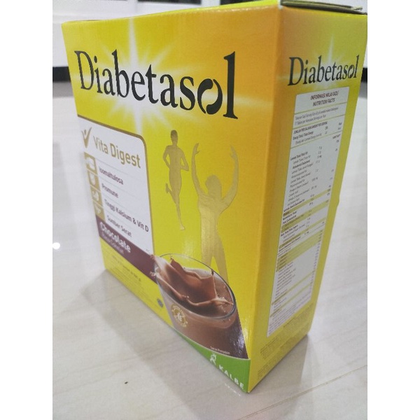 Jual Susu Diabetasol rasa Cokelat 1000gr / 1kg (2 sachet @500gr ...
