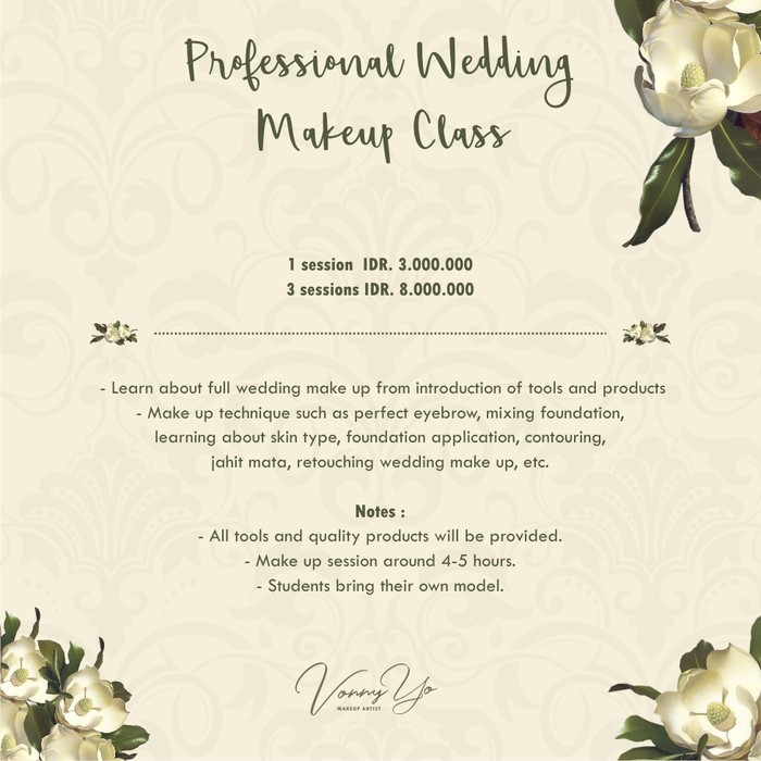 Jual Professional wedding makeup class | Shopee Indonesia