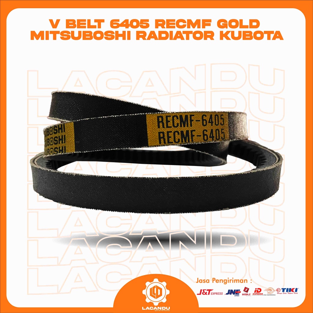 Jual V BELT 6405 RECMF GOLD MITSUBOSHI RADIATOR KUBOTA for COMBINE ...