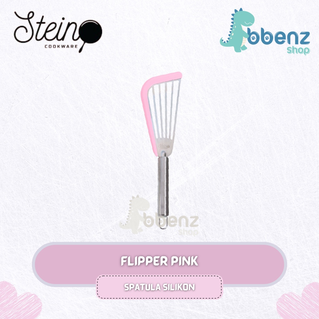 Jual Stein Cookware Stein Food Flipper Spatula (pink) | Shopee Indonesia