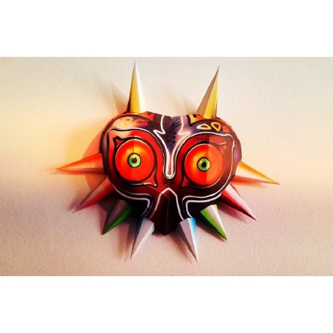 Jual Majoras Mask The Legend Of Zelda Papercraft | Shopee Indonesia