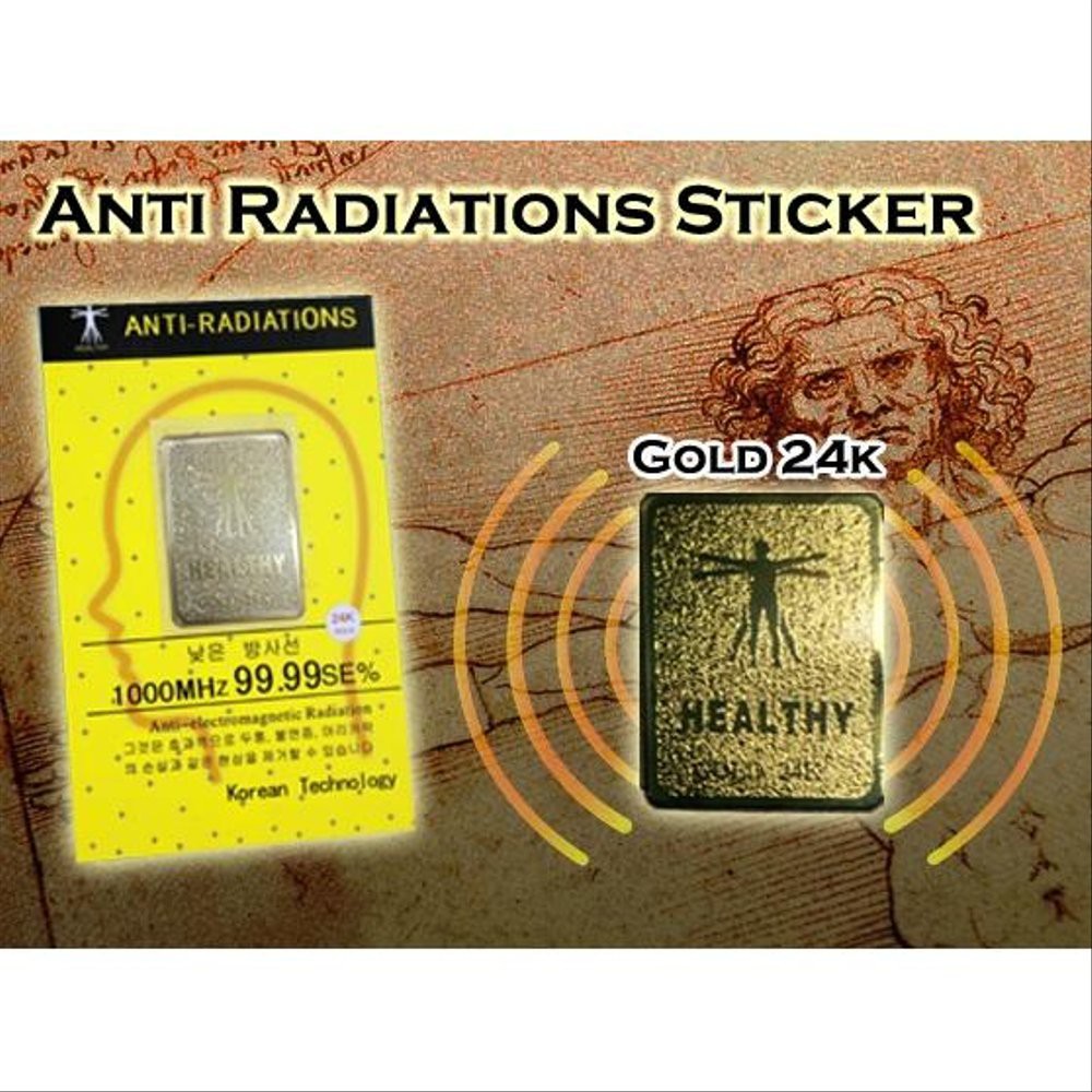 Jual Silakan Order Stiker Anti Radiasi Kesehatan - Healthy 24K Gold ...