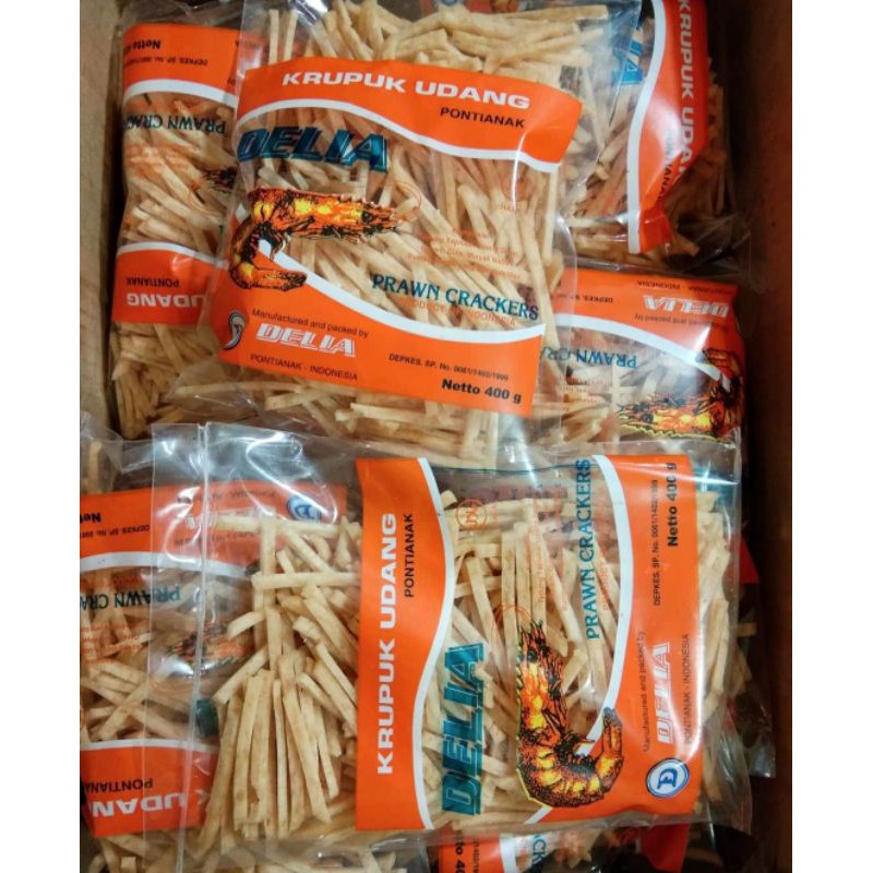 Jual KERUPUK STICK UDANG (DELIA) | Shopee Indonesia