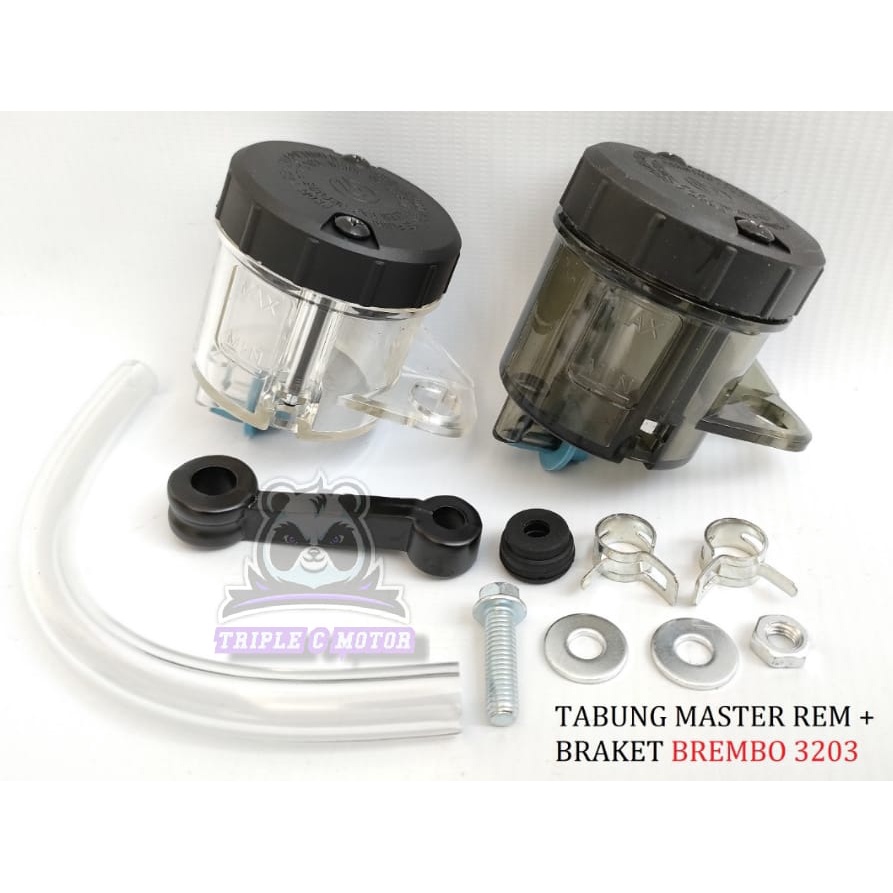 Jual TABUNG MINYAK MASTER REM BRB TRANSPARAN SMOKE CLEAR BIG & SMALL ...