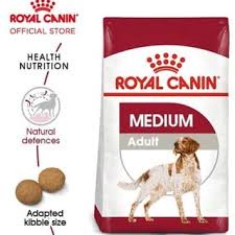 Jual Royal Canin RC Medium Adult 10kg | Makanan untuk Anjing Dewasa Ras ...