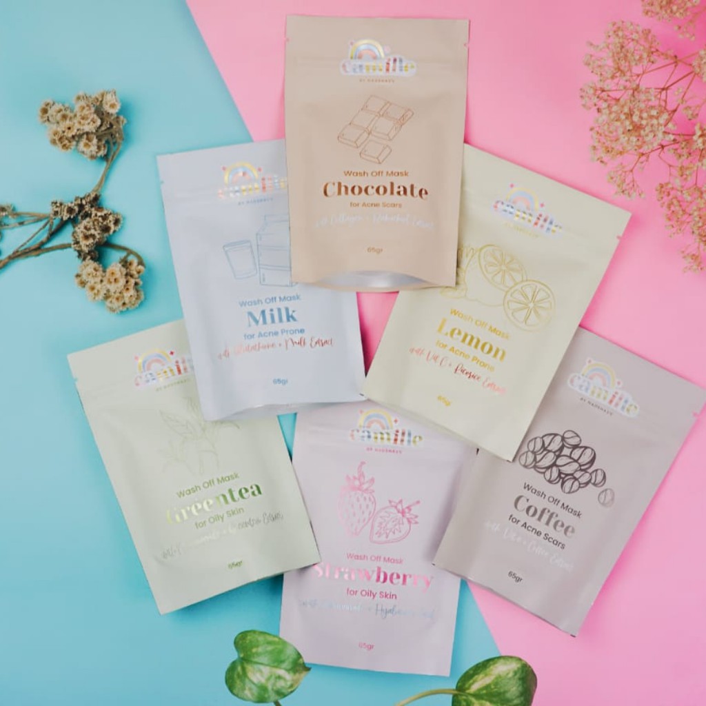Jual (AGEN RESMI) READY SIAP KIRIM CAMILLE BEAUTY WASH OFF MASK ORIGINAL | Shopee Indonesia