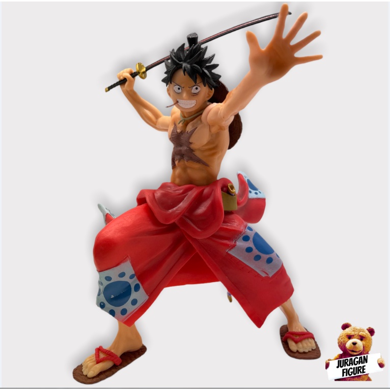 Jual Action Figure Monkey D Luffy Wano Luffytaro GK Figure | Shopee ...