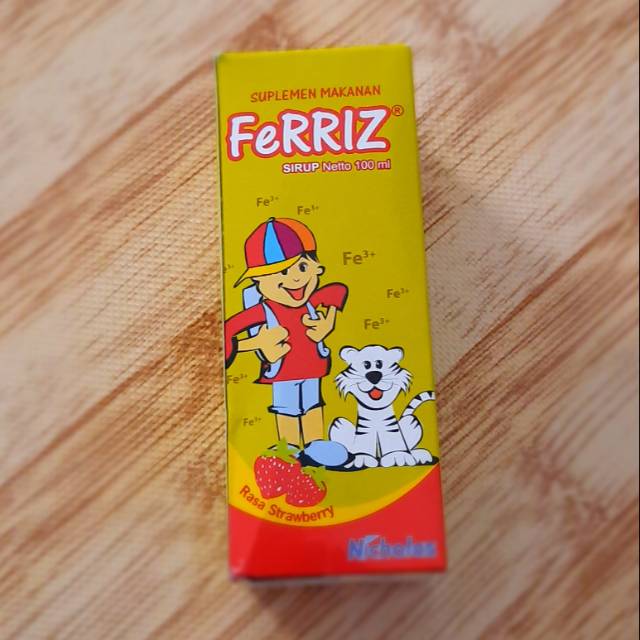 Jual Ferriz Syrup Sirup 100 ml Rasa Strawberry | Shopee Indonesia