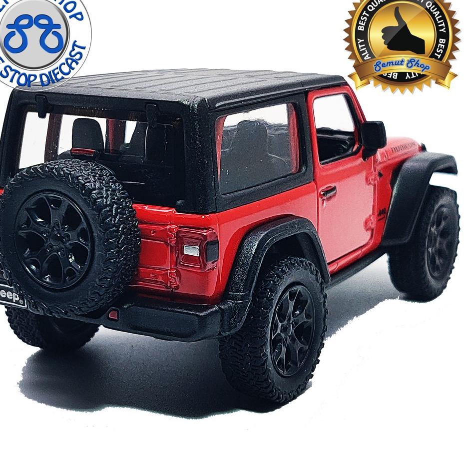 Jual Kinsmart 2018 Jeep Wrangler Hard Top RUBICON MIniatur Mobil JEEP Wrangler Rubicon Atap RKW ...