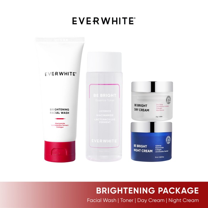 Jual Everwhite Be Bright (Paket Wajah) | Shopee Indonesia