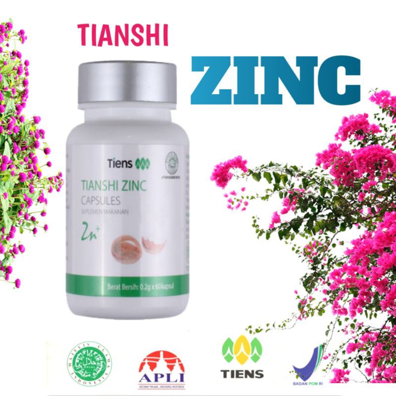 Jual Zinc - Suplemen Multivitamin / Imun Booster Kekebalan Tubuh Hormon ...