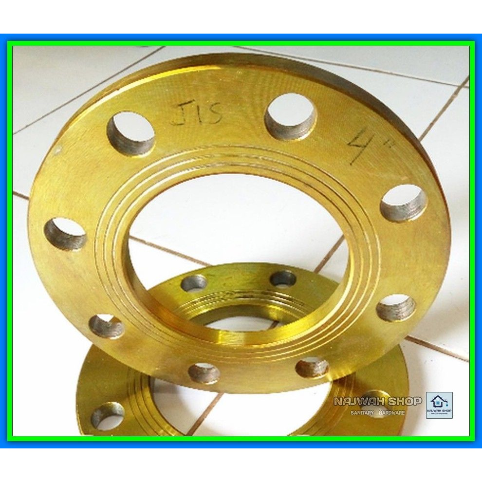 Jual Plate Flange 3/4" inch Iron JIS 10K Besi Standard Murah ...