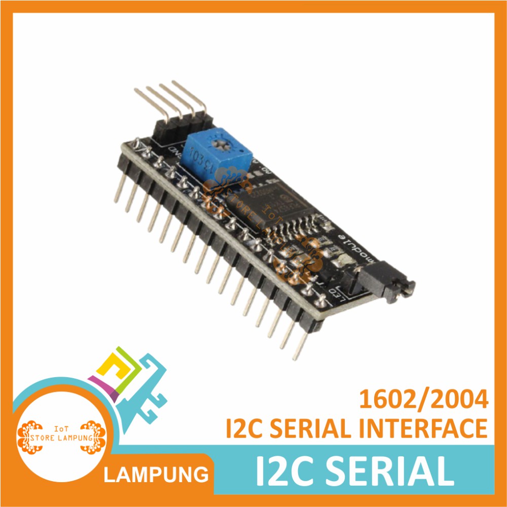 Jual I2C LCD 1602 16X2 2004 20X4 IIC INTERFACE DISPLAY ARDUINO UNO NANO MEGA | Shopee Indonesia