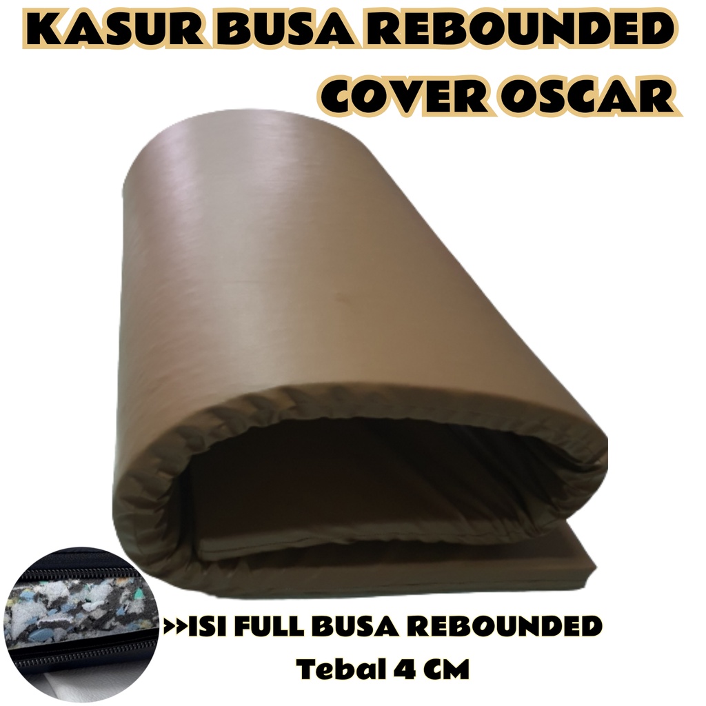 Jual Kasur Busa Lipat Rebounded ANTI KEMPES Cover Oscar WATERPROOF ...