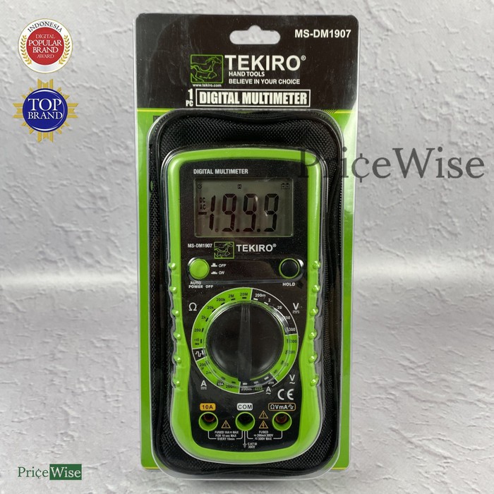 Jual Multi Tester Digital Tekiro / Avo Meter Avometer / Digital ...