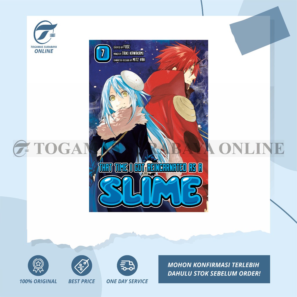 Jual KOMIK REGARDING REINCARNATED TO SLIME 11/07 - FUSE, TAIKI KAWAKAMI ...