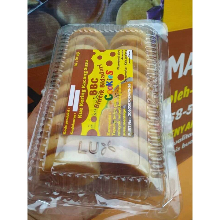 Jual Kue Kacang 300 gr Gurih Asli Enak Makyus Bintik Bidadari Cookies ...