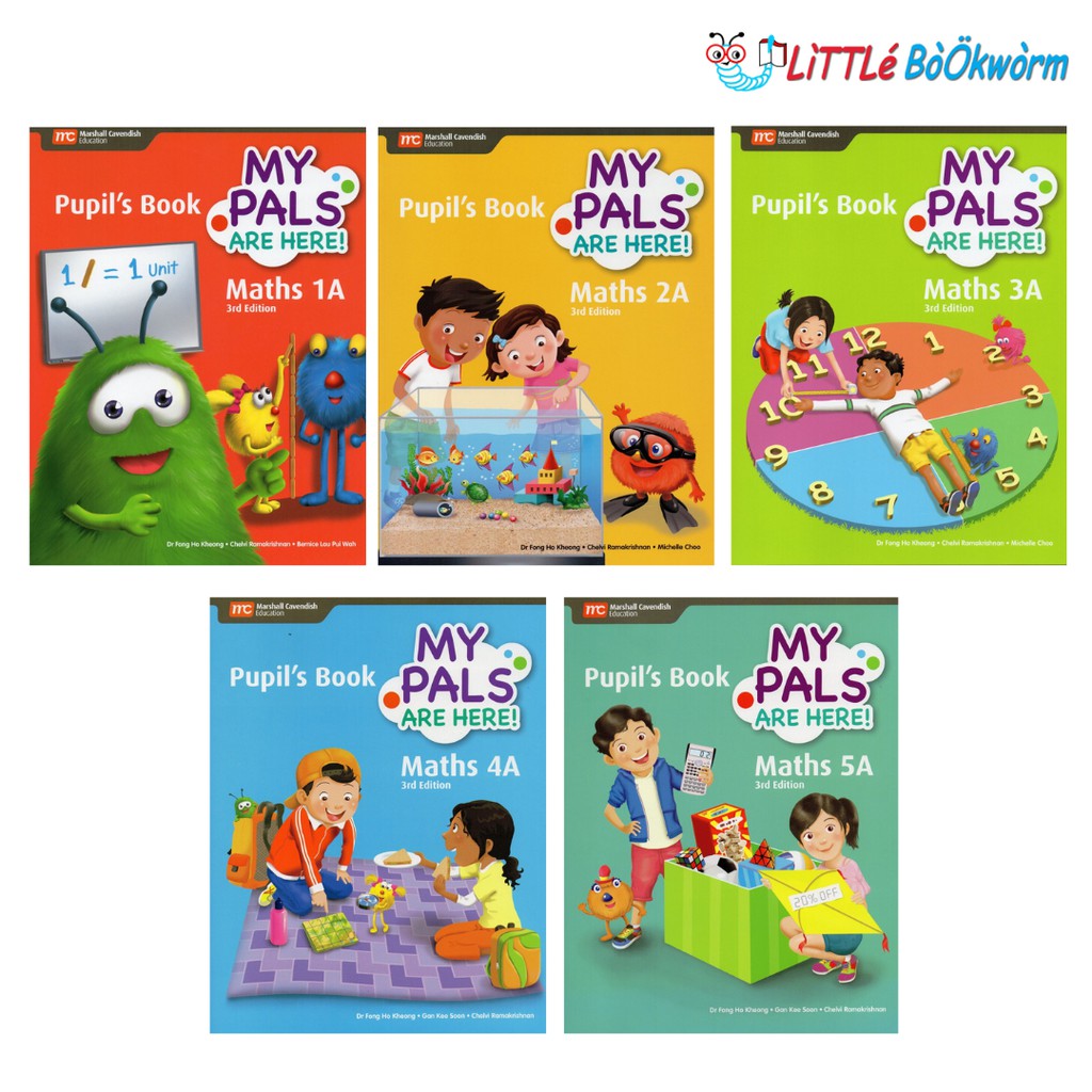 Jual My Pals Are Here - Maths Pupil's Book 1A-5A 3rd Edition | Shopee ...