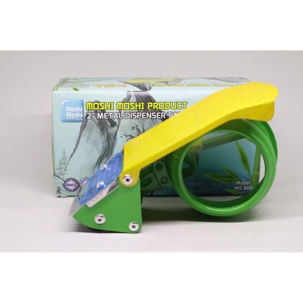 Jual Tempat Lakban / Tape Dispenser / Roll Lakban Moshi Moshi Besi ...