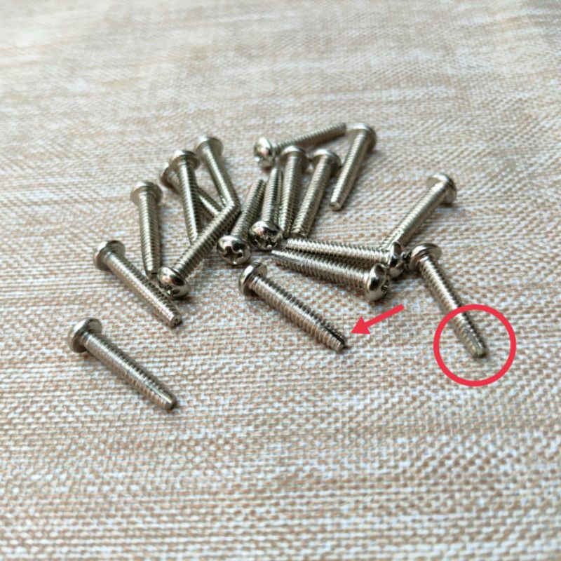 Jual Screw Pickup Gitar Single Coil Model Fender Stratocaster Flat ...