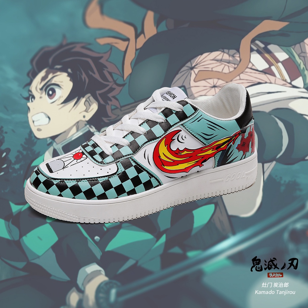 Jual Import Anime Demon Slayer Sepatu Import Pria Cowok Running Lari ...