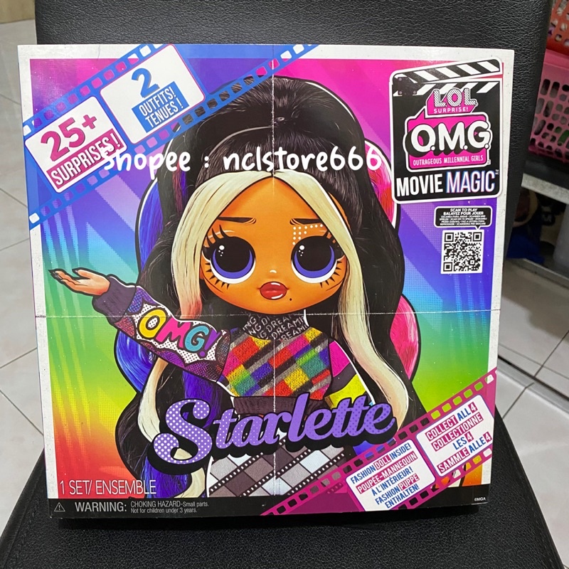Jual LOL SURPRISE OMG MOVIE MAGIC DOLL STARLETTE ORIGINAL | Shopee ...
