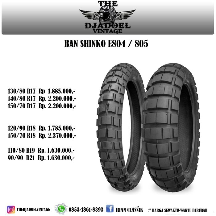 Jual BAN SHINKO E804/805 BIGBLOK | Shopee Indonesia