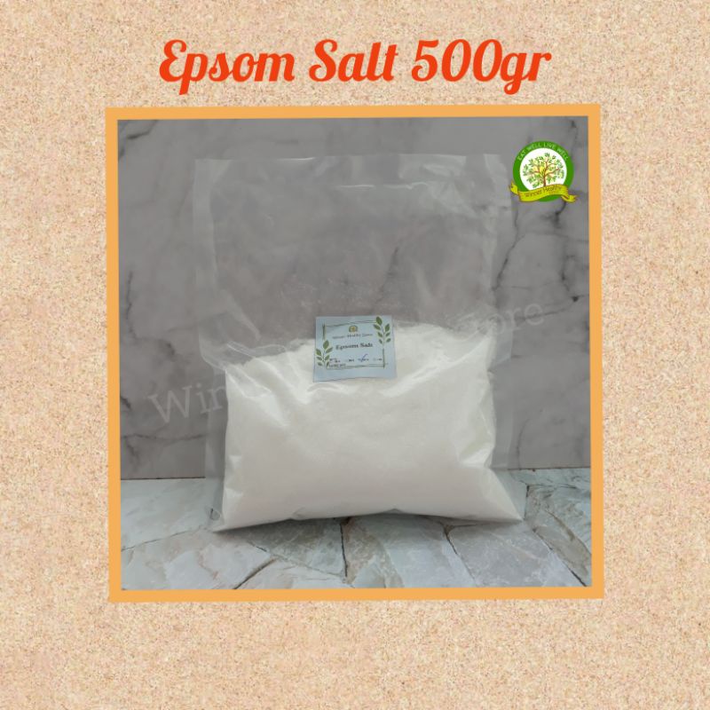 Jual Epsom Salt/Garam kesehatan/Garam Epsom isi 500gr | Shopee Indonesia